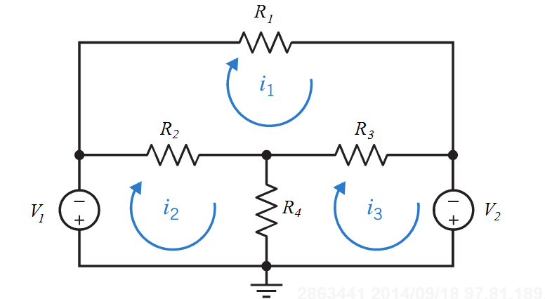 Solved For the circuit shown R1=3 kOhms, R2=3 kOhms, | Chegg.com